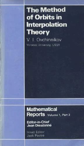 خرید و قیمت دانلود کتاب The Method Of Orbits In Interpolation Theory 1984 ترب