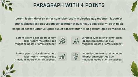 Free Leaf Background Presentation For Google Slides And PowerPoint