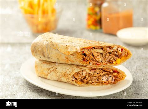 Spiced Shawarma Wrap With Mexican Seasoning Arabic Mexican Fusion
