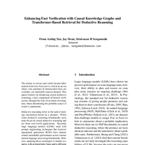 Enhancing Fact Verification With Causal Knowledge Graphs And Transformer Based Retrieval For