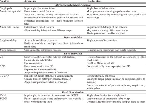 Pros And Cons Of The Segmentation Strategies Presented Download Table