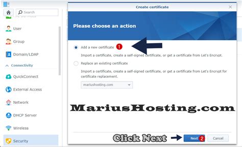 Host From Home Wordpressdomain Name With Ssl On Synology Nas Marius Hosting