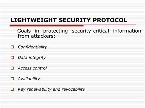 Ppt Lisp A Lightweight Security Protocol For Wireless Sensor