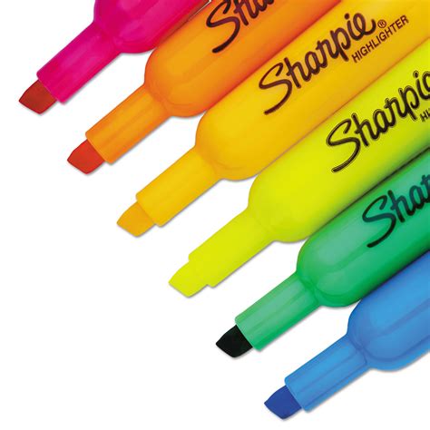 Sharpie Accent Tank Style Highlighter Chisel Tip Assorted Colors 12 Pk National Everything