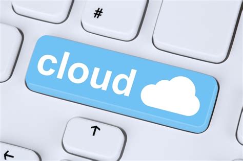 Premium Photo Symbol Cloud Computing Online On Internet Cyberspace