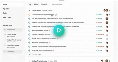 due work to do list tasks project management and team communication software on imgur