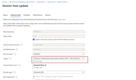 enhancing avd session host configuration and auto scaling