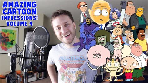 Brock Baker Does More Awesome Impressions Of Popular Cartoon Characters