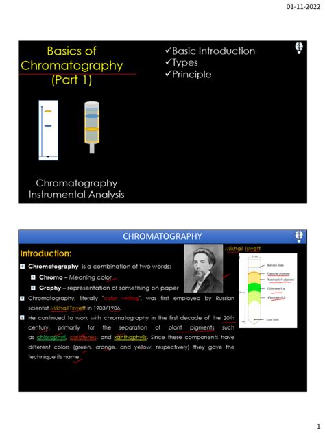 Chromatography Introduction Pdf