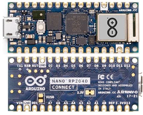 Nueva Placa Arduino Nano Rp2040 Connect