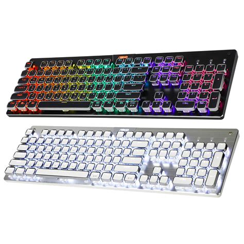 앱코 K840 사각 레트로 축교환 기계식 게이밍 키보드 Frisbee