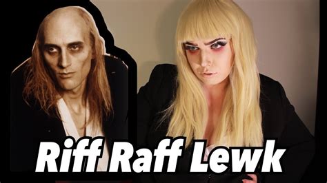 Riff Raff Rocky Horror Inspired Tutorial Pixiechickxoxo Youtube