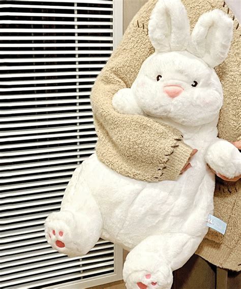 🐇특가🐇 선물추천핑크 젤리 대형 토끼 인형 쿠션 바디필로우 수면 애착인형 귀여운 베개 친구 여자친구 생일 기념일 선물 낮잠 침실 인테리어 극세사 부드러운 에이블리