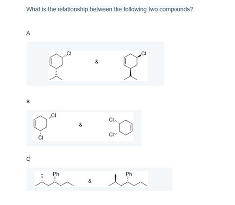 Solved What Is The Relationship Between The Following Two