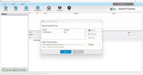 How To Works VSPL Outlook PST Converter