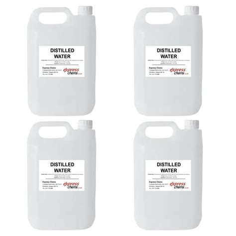 Distilled Water Gallons Case 6 Rpi Distilled Water 4l Laboratory