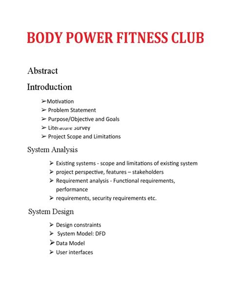 gym database management system report pdf user interface databases