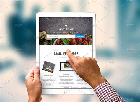 Simplistic Wordpress Theme Wordpress Themes ~ Creative Market