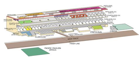Del Mar Group Sales Seating Map