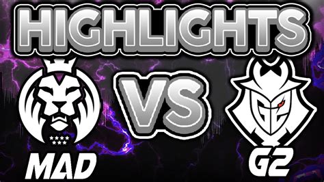 Mad Lions Vs G2 Esports Highlights Lec 2023 Spring Season Jornada 9