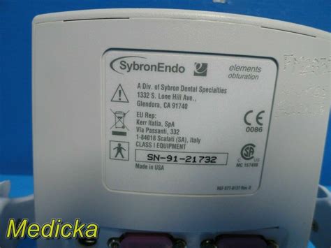 Used Sybron Kerr Endo Elements Obturation Unit W O Handpieces Or Power Supply For Sale Dotmed