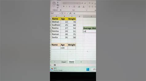 This Excel Function Is Amazing 😱 Daverage Function In Excel 😎