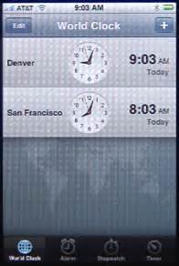 IPhone Clock
