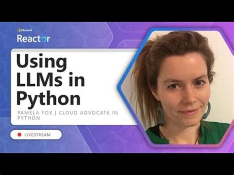 Using LLMs In Python YouTube