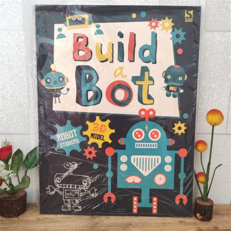 Jual Build A Robot Stickers D Model Buku Aktivitas Membuat Robot Jakarta Barat Buku