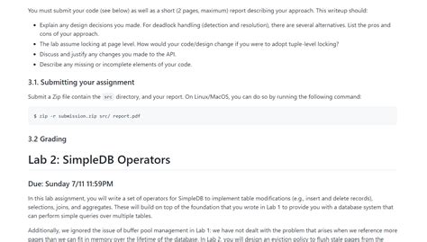 Lab 3 Markdown Has Lab 2 Info · Issue 2 · Istd50043project21 · Github