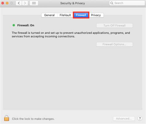 Macos How To Disable Firewall Appletoolbox
