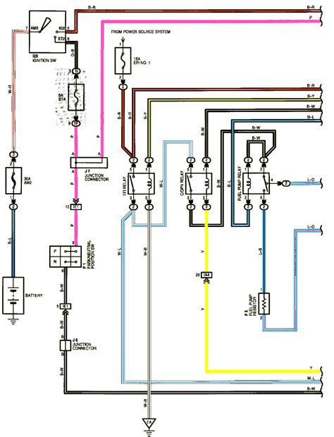 1992 Toyota Pickup Fuel Pump Wiring Diagram Wiring Diagram