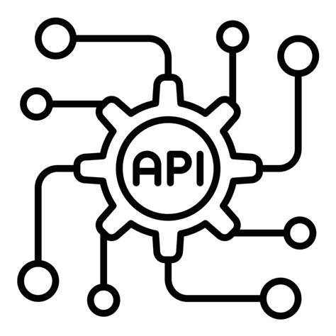 API Line Icon 7571395 Vector Art At Vecteezy