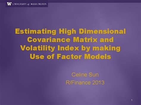 Estimating High Dimensional Covariance Matrix And Volatility Index