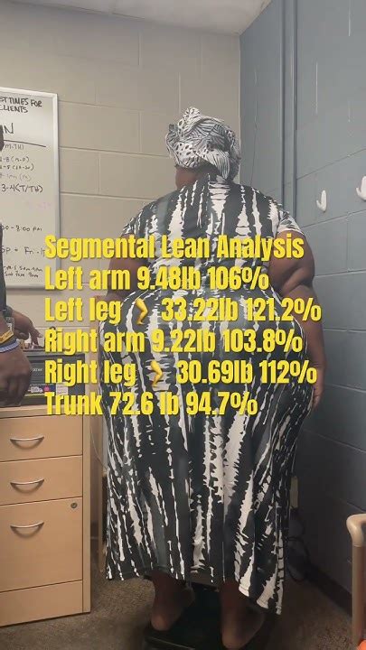 Segmental Lean Analysis Youtubeblack Healthylifestyle Mobility Fat Holidayonshorts Youtube