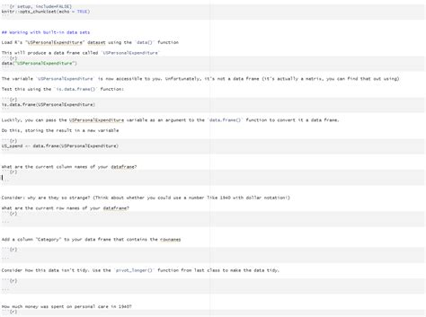 Knitr Opts Chunk Set Echo True Working Chegg