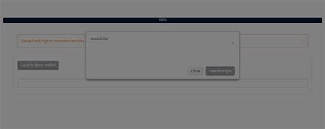 Bootstrap Modal Modal Redirect Automatically Limesurvey Forums