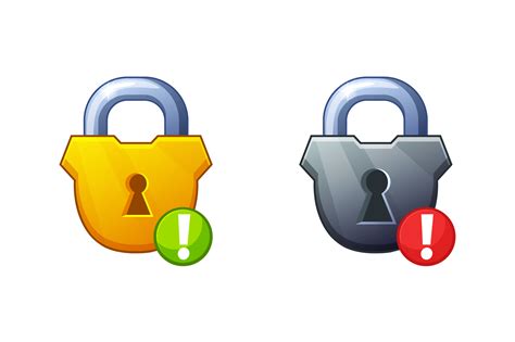 Closed Golden Padlock Game Icon Block And Security 22106548 Png
