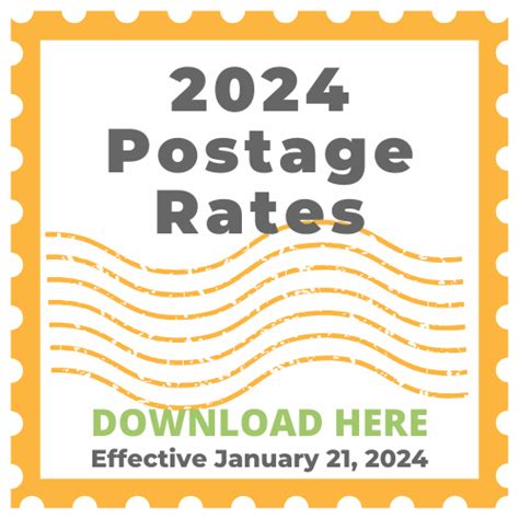 Current 1st Class Postage Rates