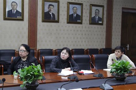 МУИС ийн багшийн хөгжлийн хөтөлбөр боловсруулах ажлын хэсэг хуралдав Монгол Улсын Их Сургууль