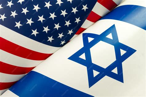 Premium Photo Usa Israel Photo American Flag And Flag Of Israel