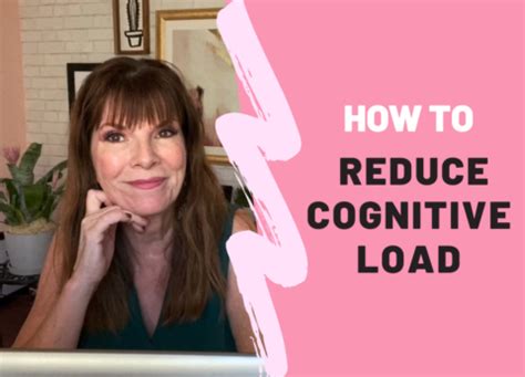 How To Reduce Cognitive Load Beautiful Speech Life