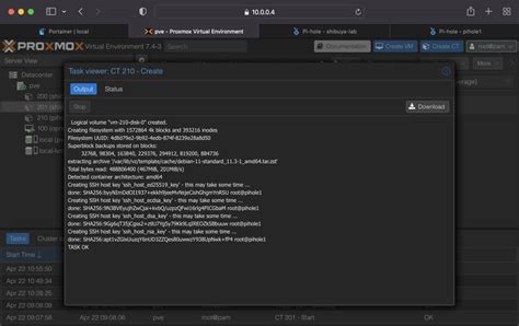 Run Pihole In An Lxc Container In Proxmox Luis Logs