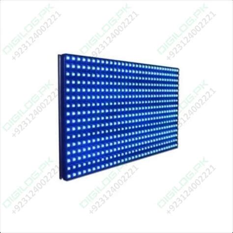 Blue P10 Outdoor Led Display Panel Module 5v 32x16 Hub12 In Pakistan