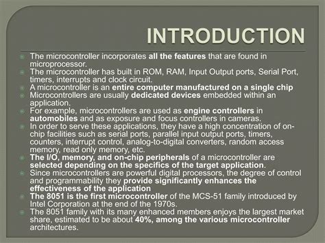 Sybsc It Sem Iv Embedded Systems Unit Iii The 8051 Microcontrollers Pptx Computer