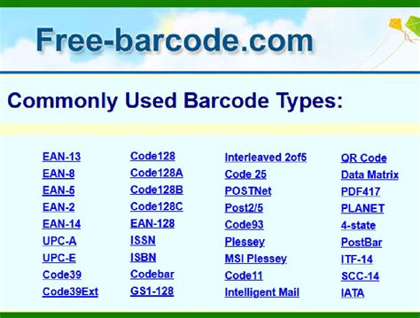 How Many Barcode Types Are There