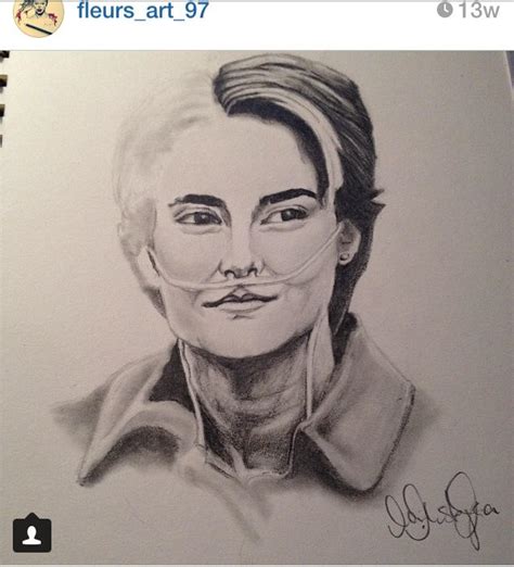 Hazel Grace Tfios By Mariaxxart On Deviantart