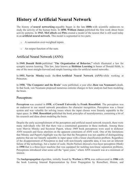 Artificial Neural Network Notes Anndocx