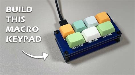 DIY Macro Keypad Build Form Scratch With Custom PCB And Mechanical Switches YouTube