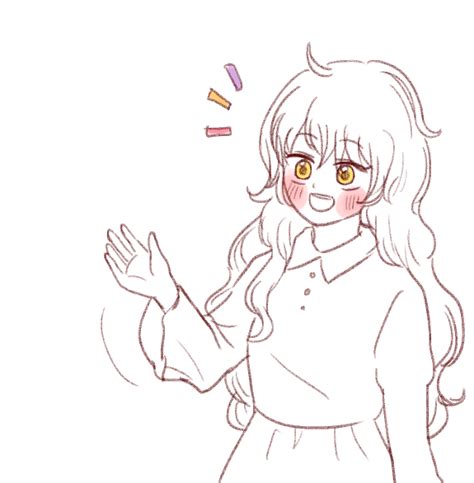 귀여운 캐릭터 스케치와 채색